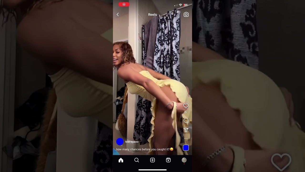 Redbone twerking on instagram