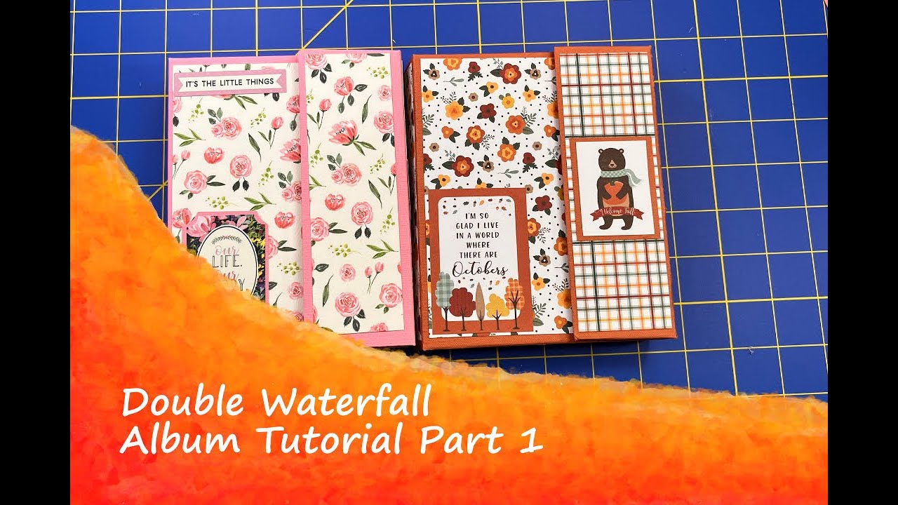 Double Waterfall Album Tutorial Part 1