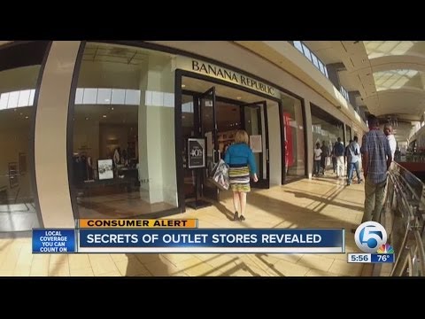 Secrets of outlet stores revealed