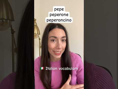 these Italian words sound similar, what do they mean?