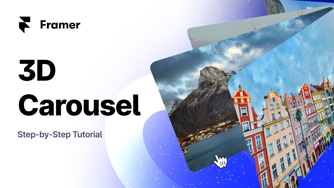 Create an Interactive 3D Carousel - Framer Tutorial