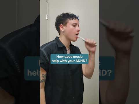 How does music help with your ADHD?