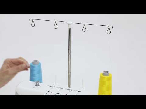 PFAFF element™ 1450OL Threading Guide: 2 Thread Overedge Wide