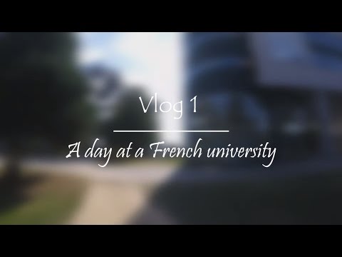 Vlog 1 - A day at Rennes II University