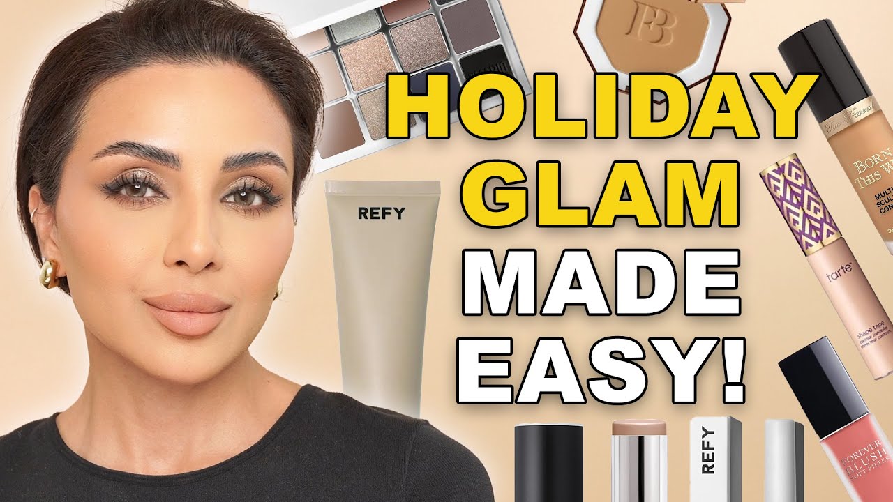Holiday Glam Makeup: Easy Look for Parties
