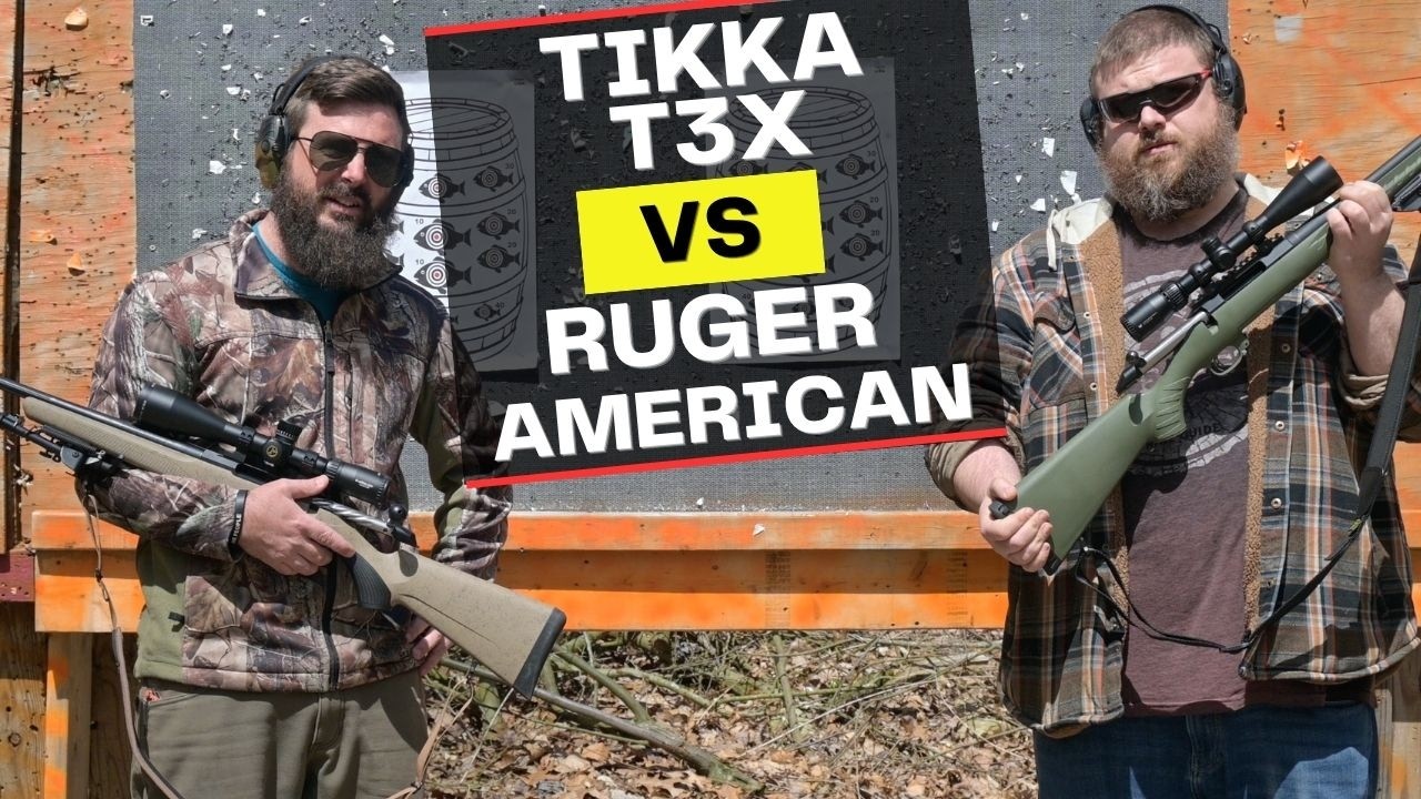 Tikka T3X vs Ruger American | Shooting Challenge & Review
