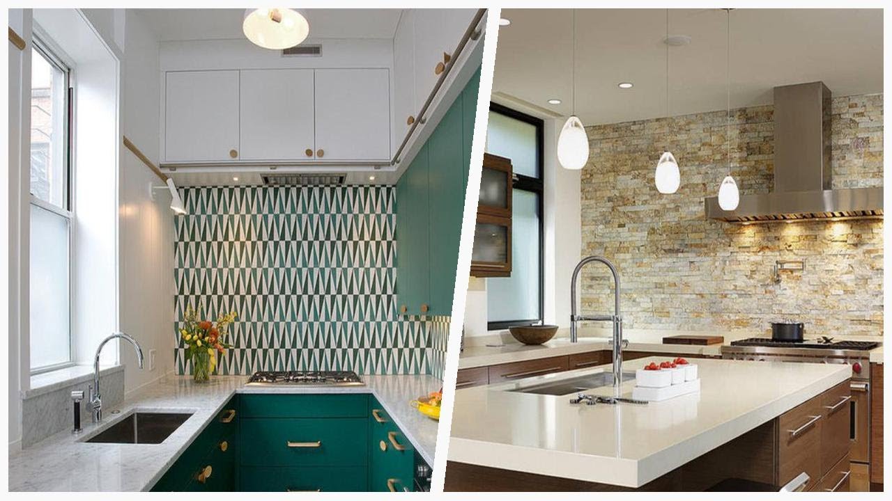 75 Kitchen With Green Cabinets And Medium Tone Wood Cabinets Design Ideas You'll Love 🟡