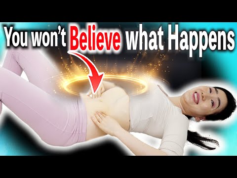 Shrink Belly Inches Overnight 👉 Lymphatic Drainage Massage | Ssssss... Bye Bloat!