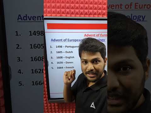 Advent of Europeans | Chronology | #adda247tamil #ssc #rrb #cgl #mts
