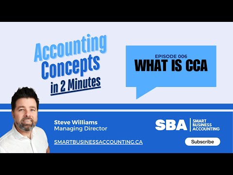What is CCA/Depreciation