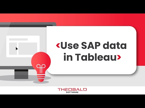 Connect Tableau to SAP