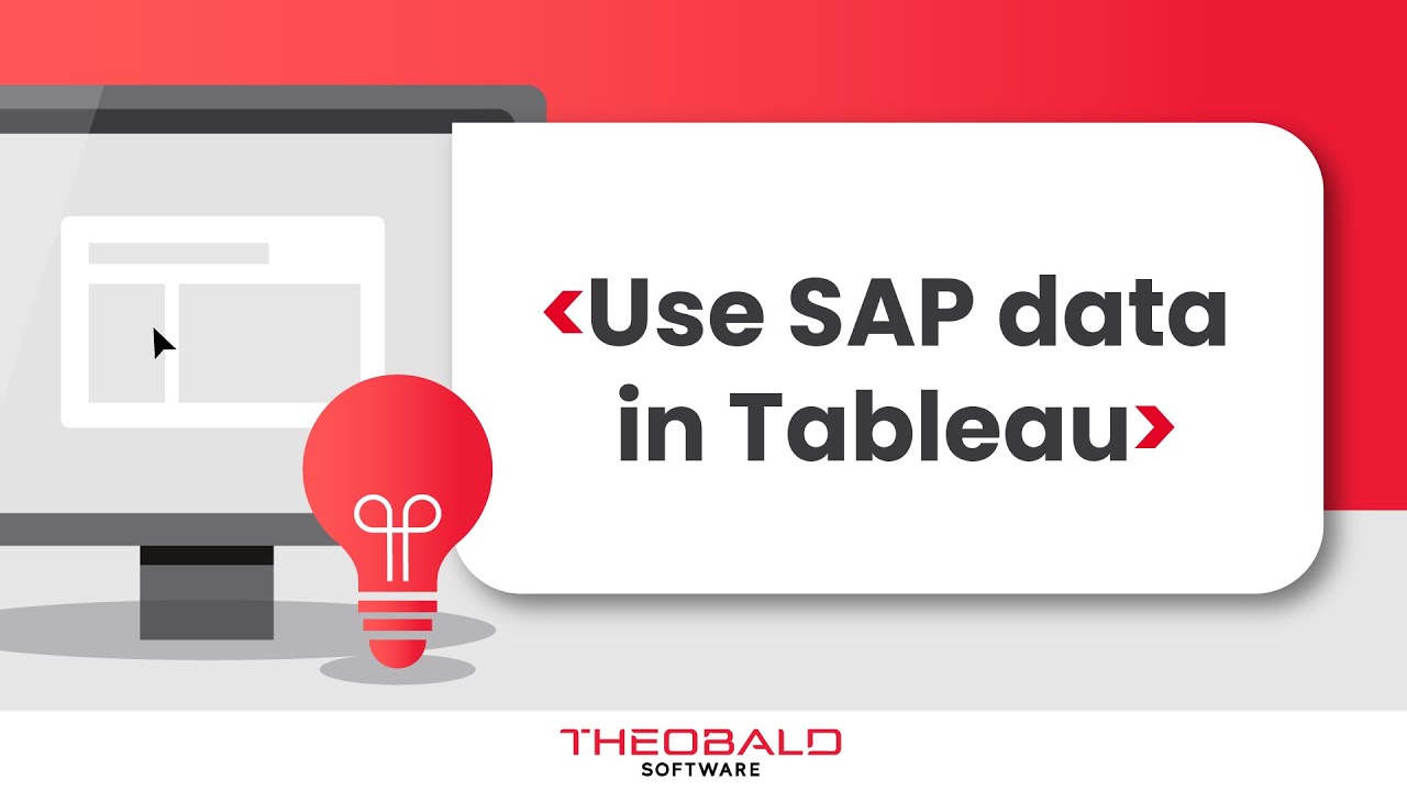 Connect Tableau to SAP
