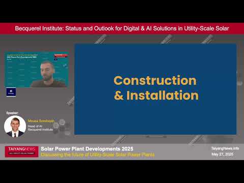 Mousa Sondoqah, Becquerel Institute: Status & Outlook for Digital and AI Solutions