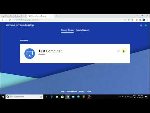 How to disable Chrome Remote Desktop Access from PC | Technical Square