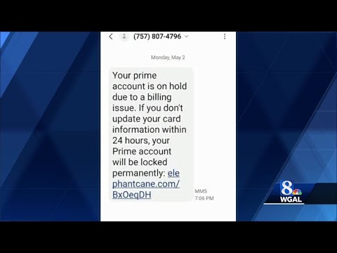 'Smishing' scam texts are becoming more common