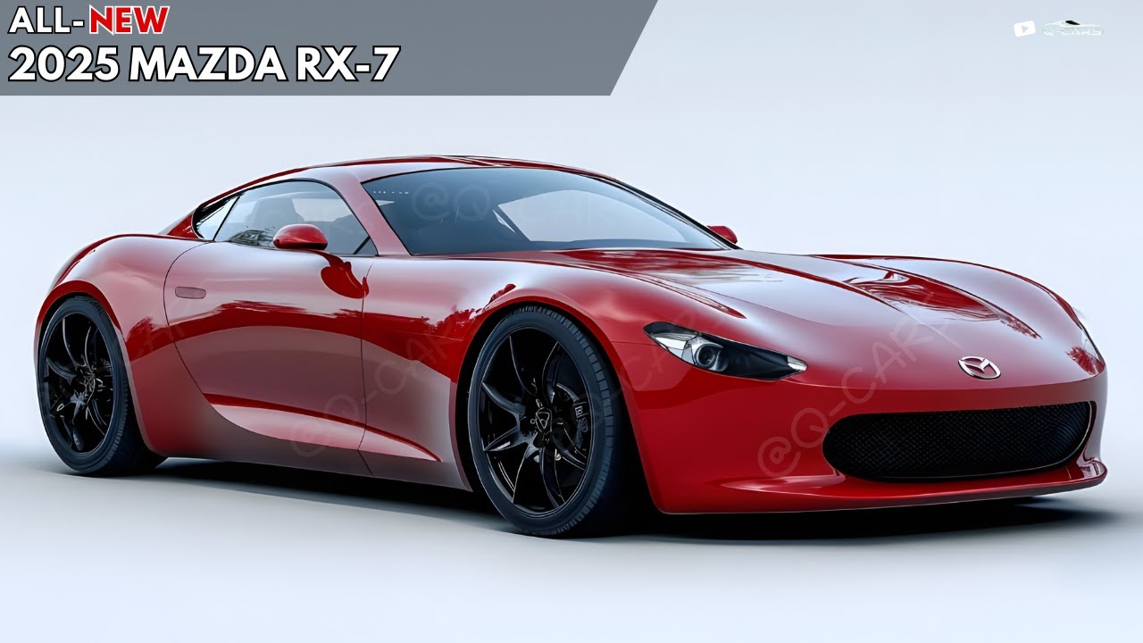 Rendering: 2026 Mazda RX-7 Looks Like a Budget-Friendly Rotary-Powered ...