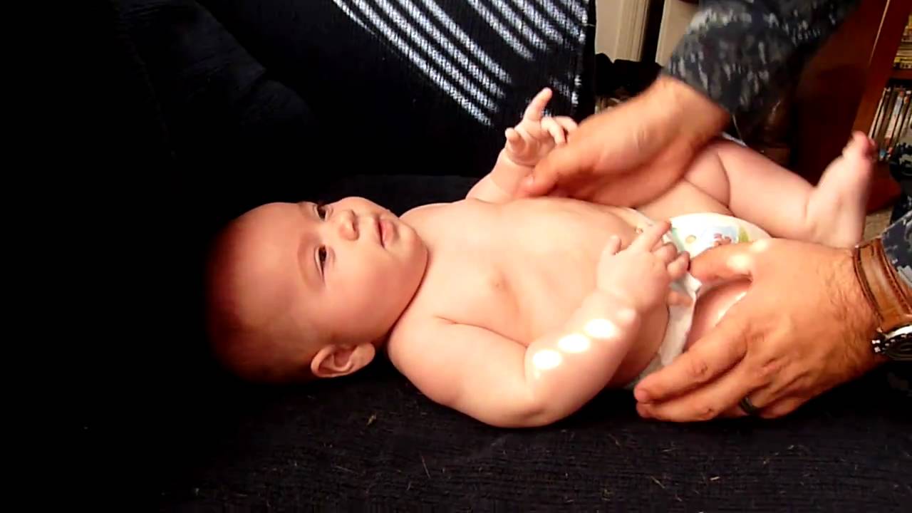 Daddy tickling Jackson