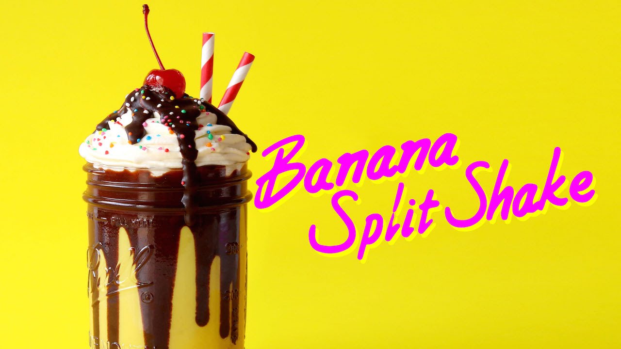 Banana Split Shake | The Scran Line