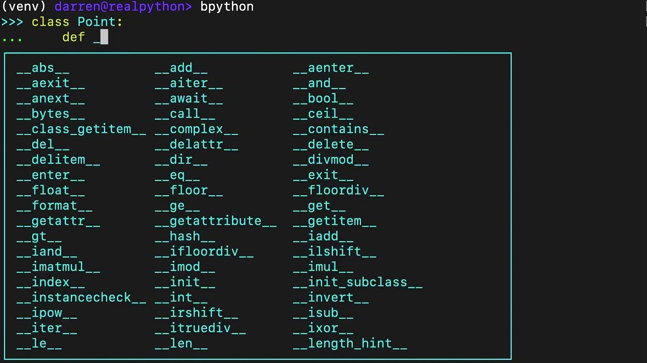 Python's property() and Managing Attributes