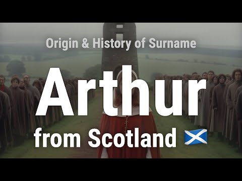 Arthur from Scotland 🏴 - Meaning, Origin, History & Migration Routes of Surname