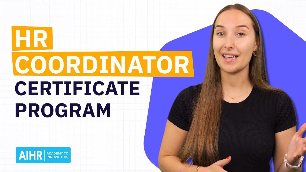 HR Coordinator Certificate Program Course Overview