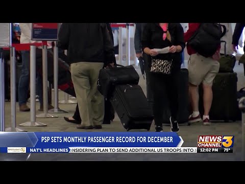 Palm Springs Airport sets monthly passenger record for December
