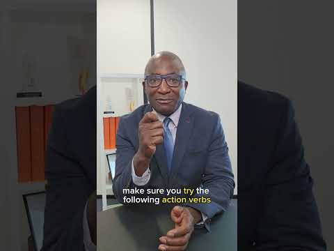 Action Verbs to Make Your CV Stand Out - Management Position
