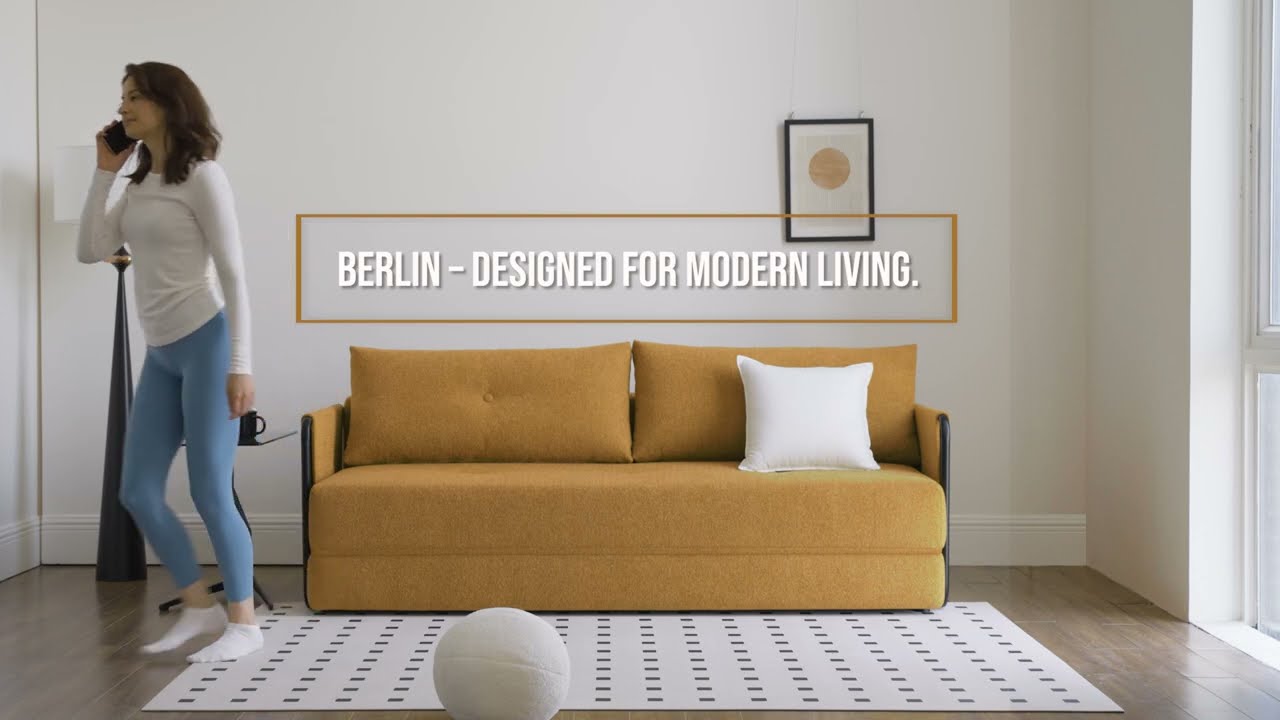 Introducing Berlin: Our New 3-Seat Sofa Bed