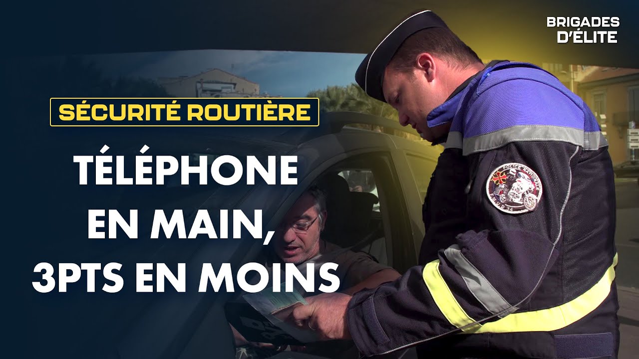 Documentaire | Police : la lutte quotidienne contre le téléphone au volant