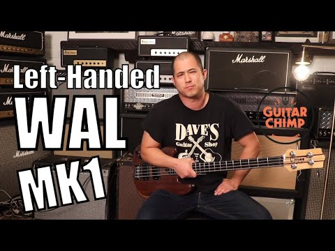 1983 Left-Handed Wal MK1 Mark 1 4-String Bass Guitar | Reverb