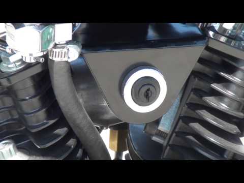 The Gasbox Custom Top Motor Mount for 1984 - 99 Evo Big Twin at Lowbrow Customs