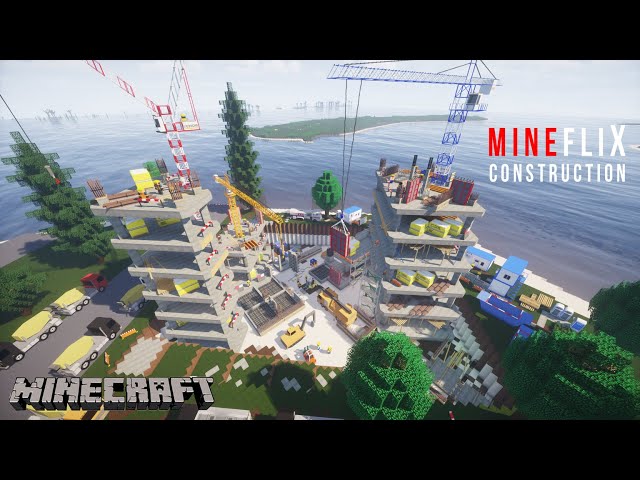 RESIDENTIAL CONSTRUCTION SITE MAP Minecraft Map