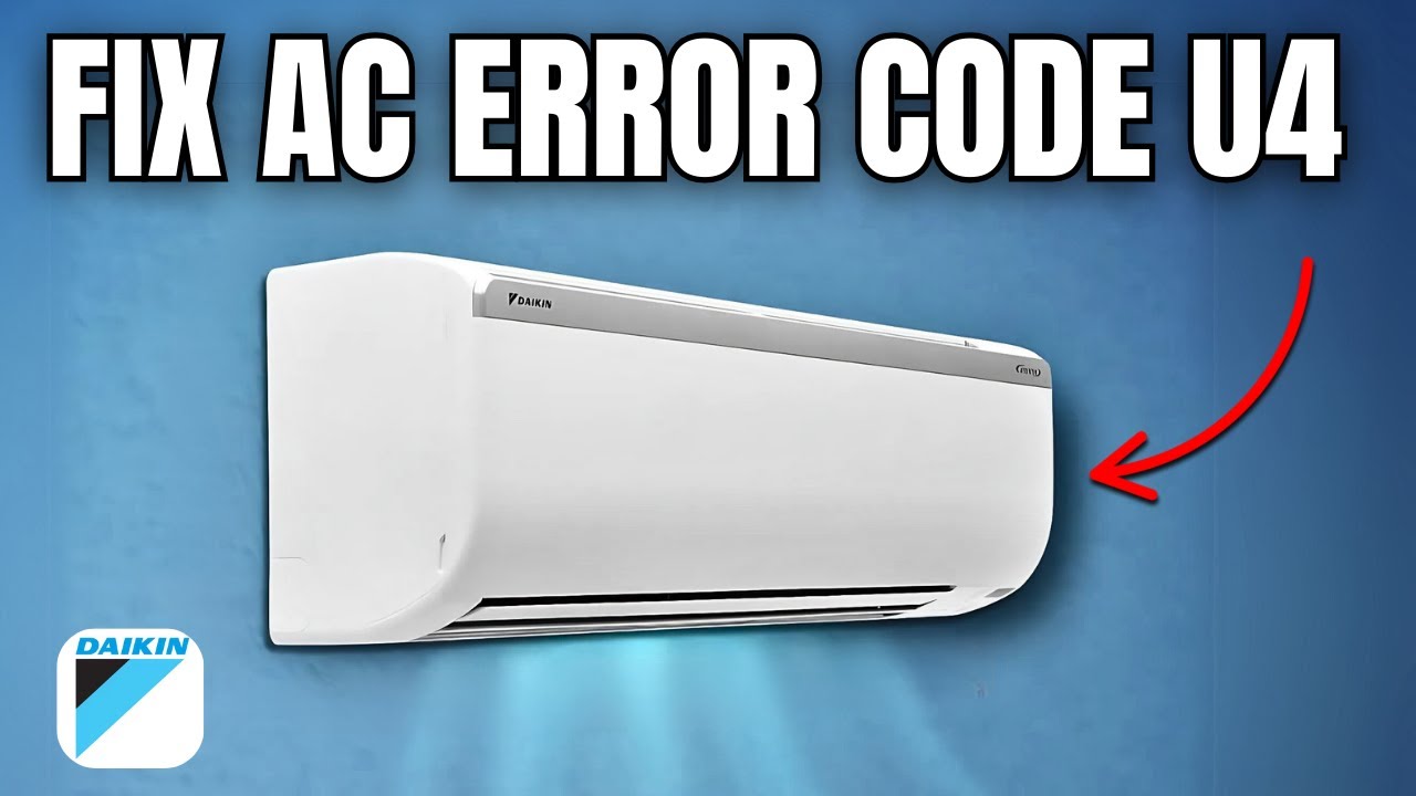 FIX Daikin AC Error Code U4! (EASY GUIDE)