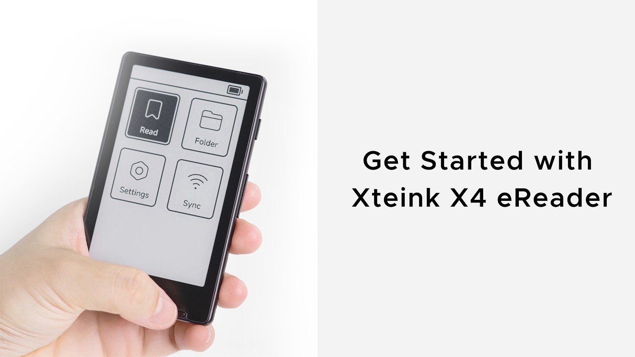 Get Started with Xteink X4 E-Reader