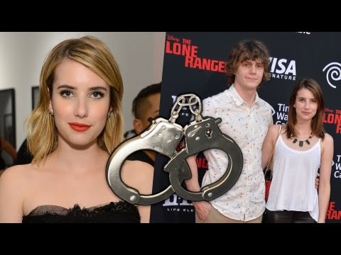 Emma Roberts Arrested for Domestic Dispute with Boyfriend Evan Peters