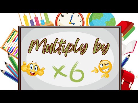 The 6 Times Table Song (Multiplying by 6) | Silly School Songs