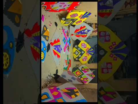 Kites flying collection in Jalandhar ##video