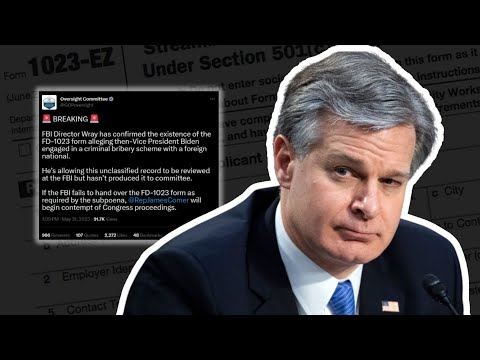 FBI Wray CONFIRMS Whistleblower FD1023 Form EXISTS as CONTEMPT Moves ...