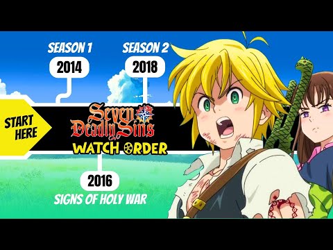 How To Watch The Seven Deadly Sins in The Right Order?