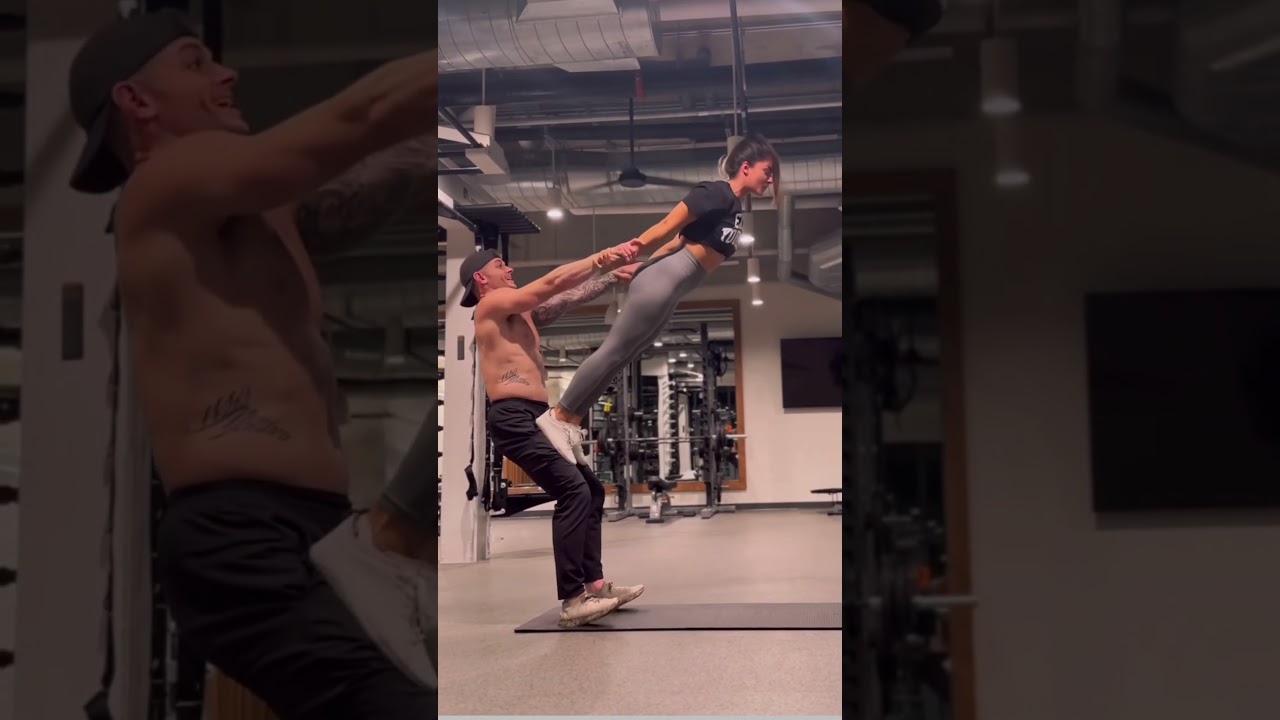 Titanic Rollon Caption for Tips #acro #fitness #dance #sport #acrobat #partner #challenge