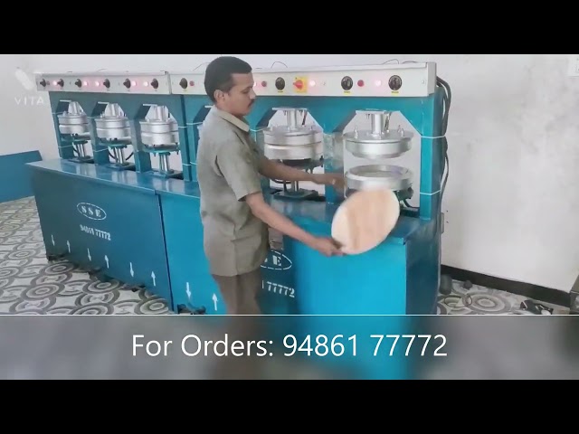 Automatic Areca Plate Making Machine - Semi Automatic Areca Plate ...