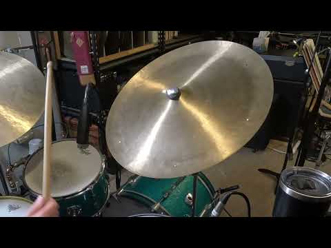 Zildjian A. 20" Swish, Early 1960s, Very thin 1650g | Reverb