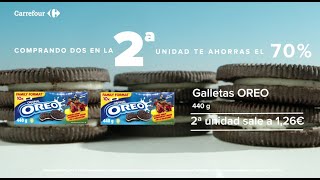 Carrefour 2ª al 70% Oreo 20 anuncio es