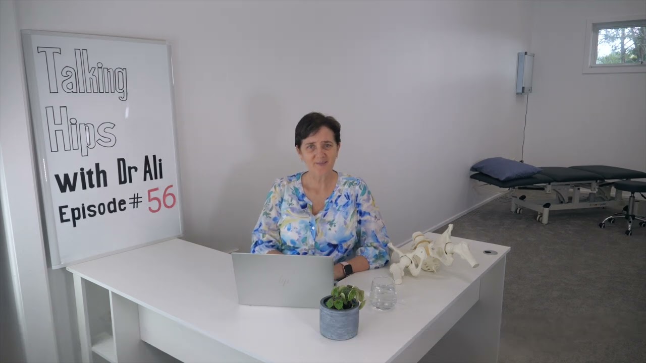 Talking Hips Episode 56: How physiotherapists treat gluteal tendinopathy pain.