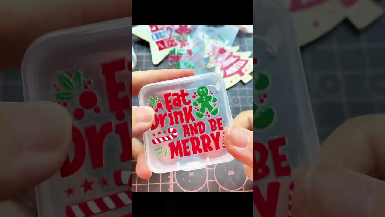 UV DTF Christmas Joy Transfer Stickers Haul