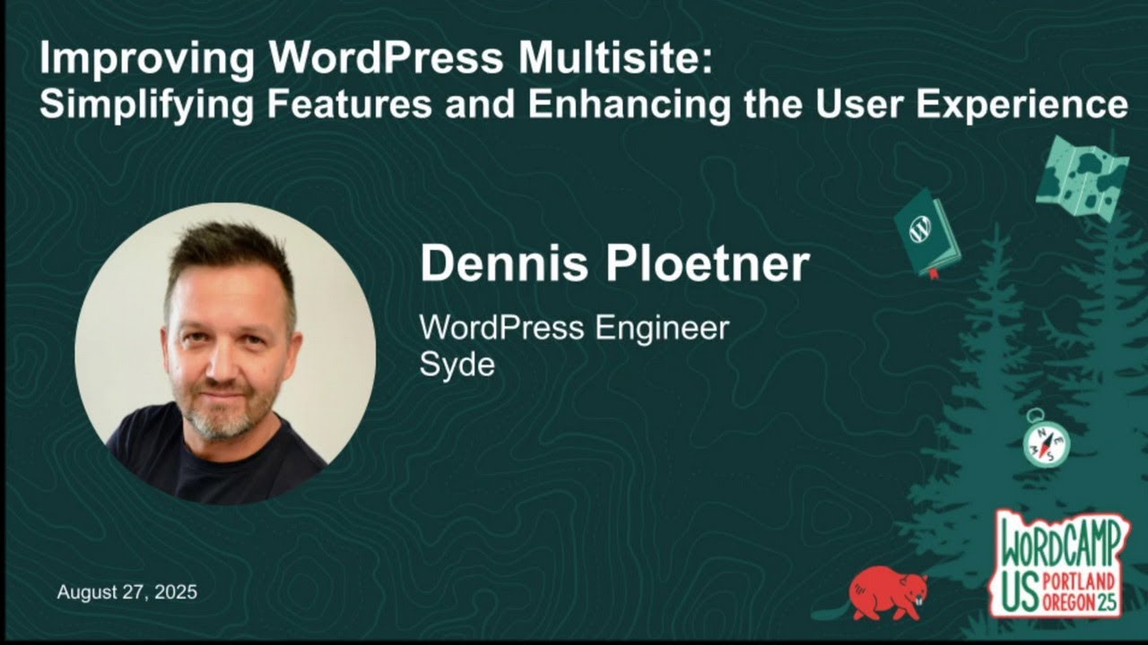 WordCamp US 2025: Dennis Ploetner 