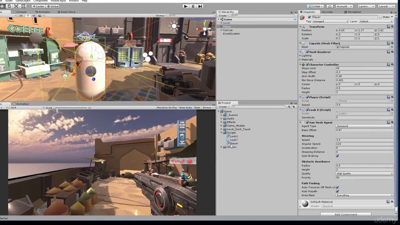 Unity Tutorial -  Raycasting Part 2