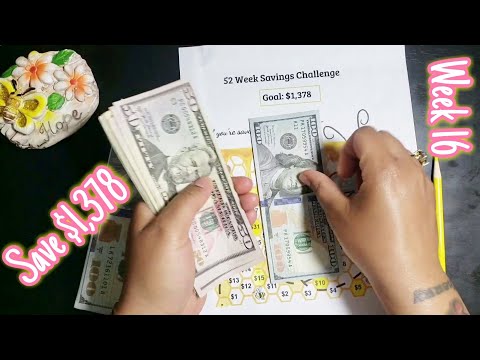 *NEW* 52 Week Savings Challenge Week 16 | How To Save Money 2021