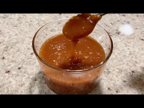 Homemade Caramel Without Cream | Simple Caramel Sauce Recipe