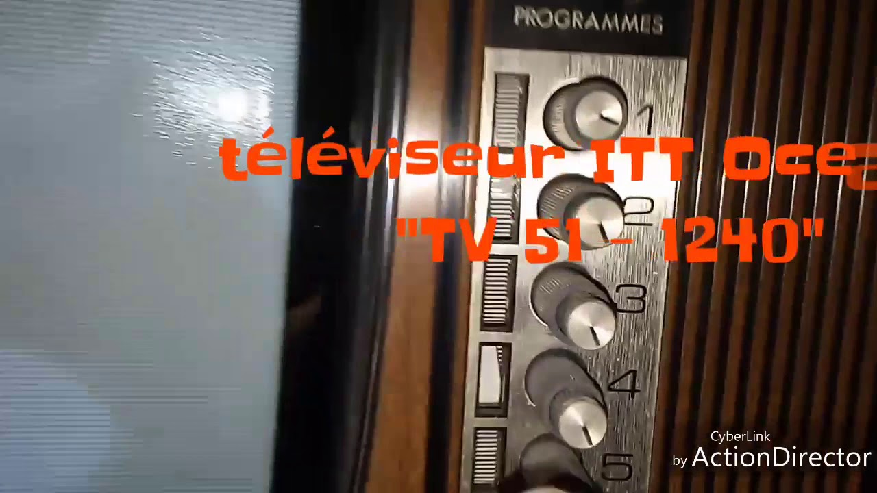 Identification TV ITT 51cm - Télévision/vidéo - Forum Retrotechnique